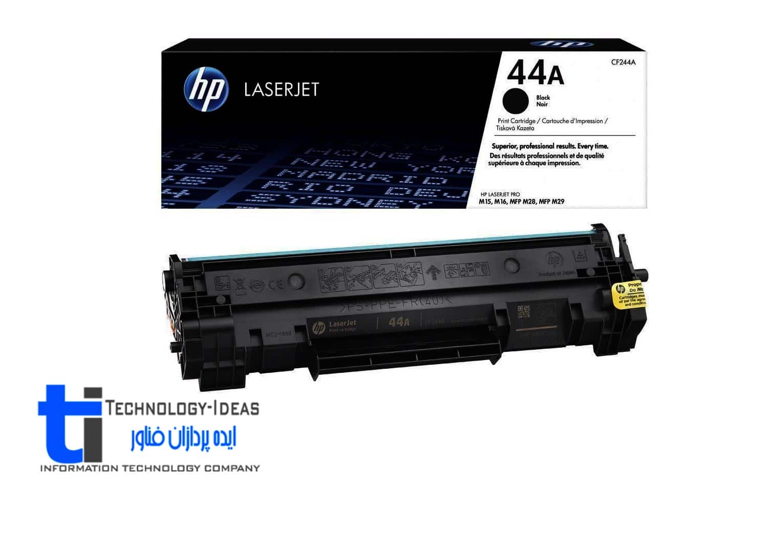 شارژ کارتریج لیزری اچ پی HP 44A در محل